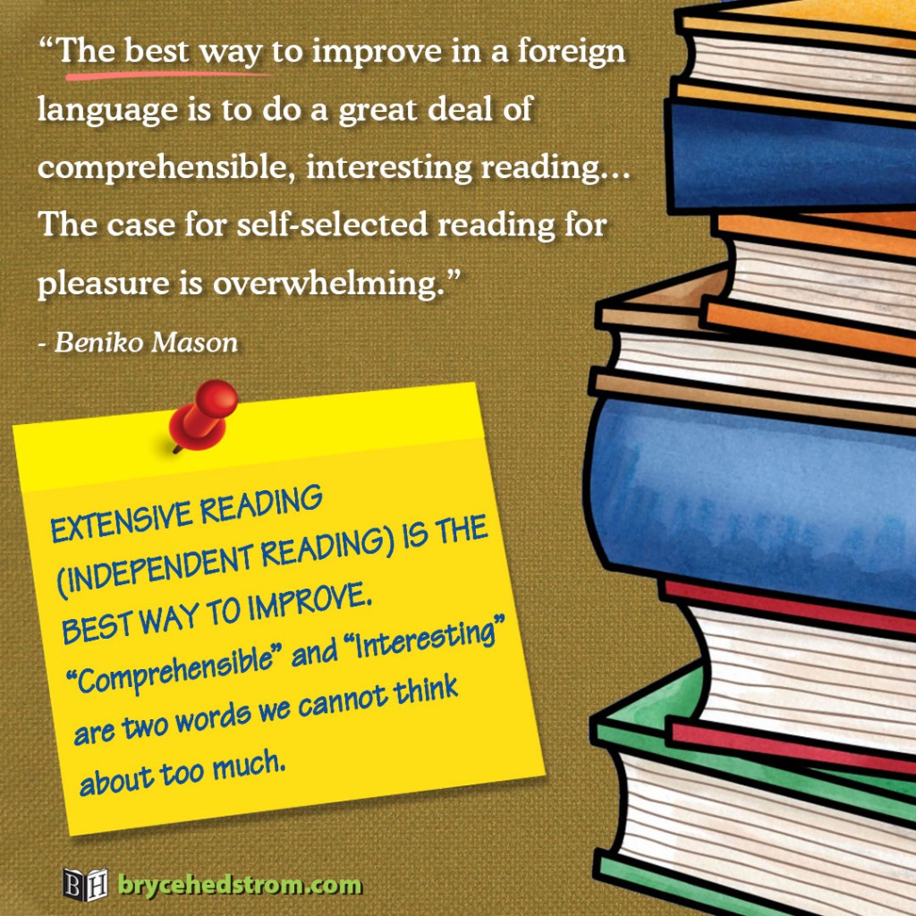 Reading Quote #7: Comprehensible & Interesting - Bryce Hedstrom ...
